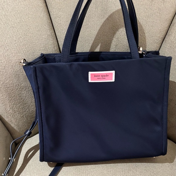 kate spade | Bags | Kate Spade Iconic Sam Medium Nylon Satchelcrossbody ...
